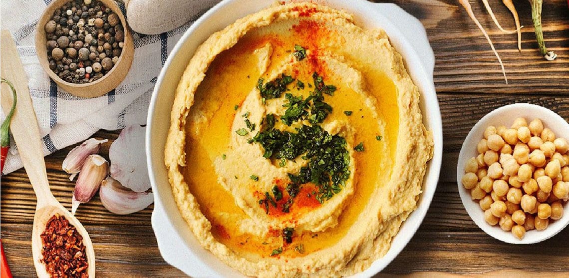 Klasikinis avinžirnių humusas | Greiti Receptai